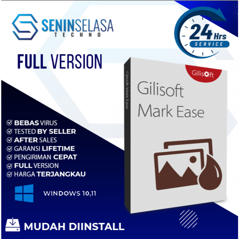 Jual Software Penghapus Watermark: Gilisoft MarkEase 10 [WIN] | Shopee ...