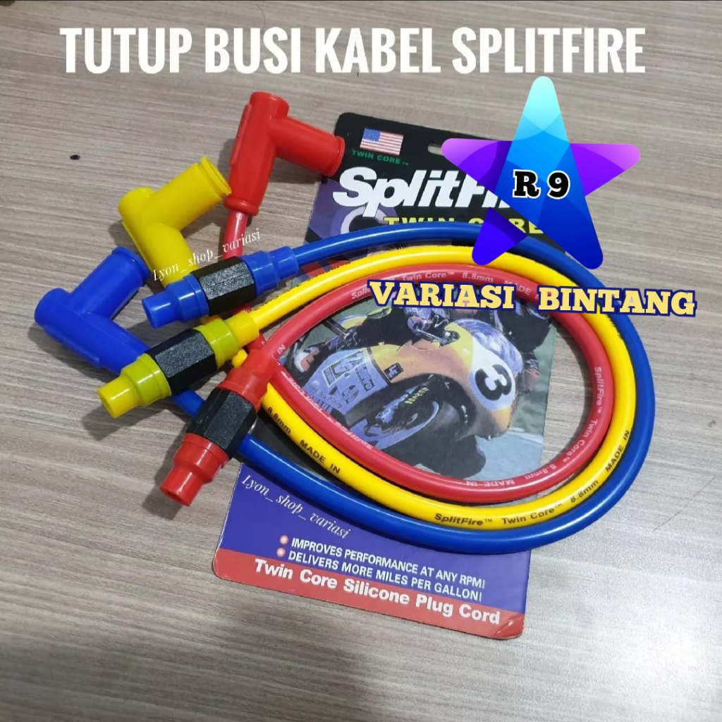 Jual kabel busi /canngklong busi tutup kop busi akbel racing splitfire ...