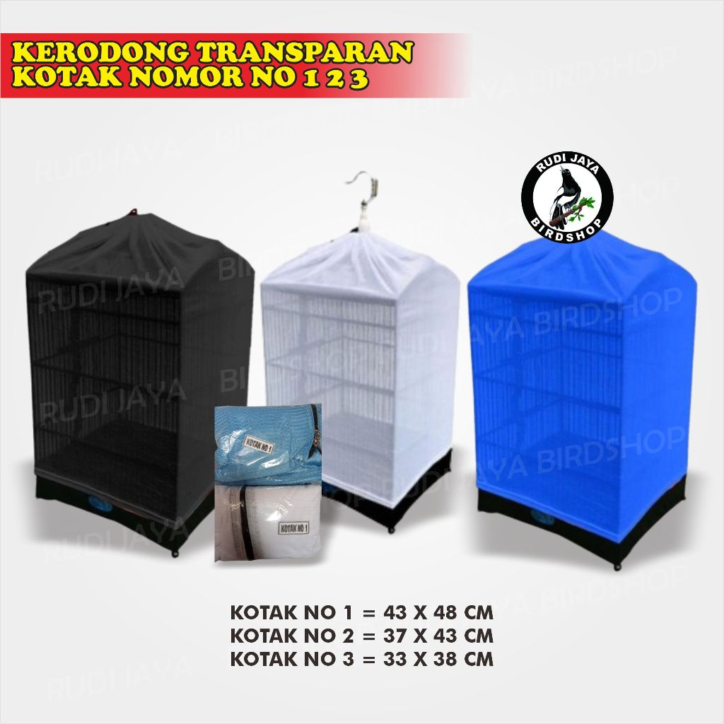 Jual KERODONG TRANSPARAN PREMIUM KOTAK KRODONG TEMBUS PANDANG SELIMUT ...