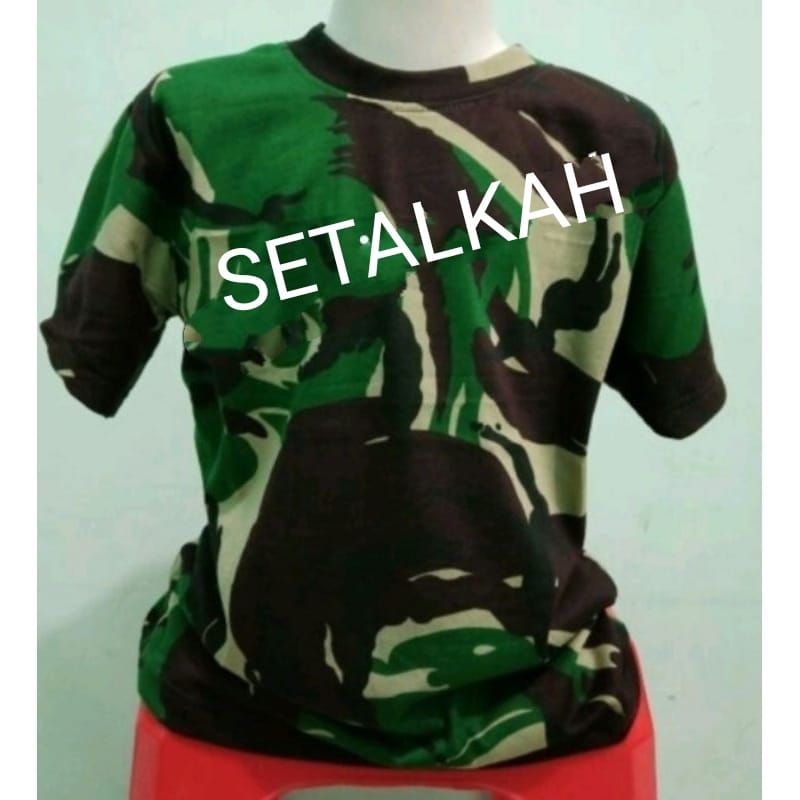 Jual KAOS ANAK LENGAN PENDEK LORENG MALVINAS | Shopee Indonesia