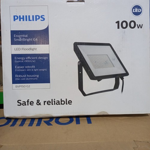 Jual LAMPU SOROT LED BVP174 100Watt 100W PHILIPS FLOOD LIGHT 100W TEMBAK GREY | Shopee Indonesia
