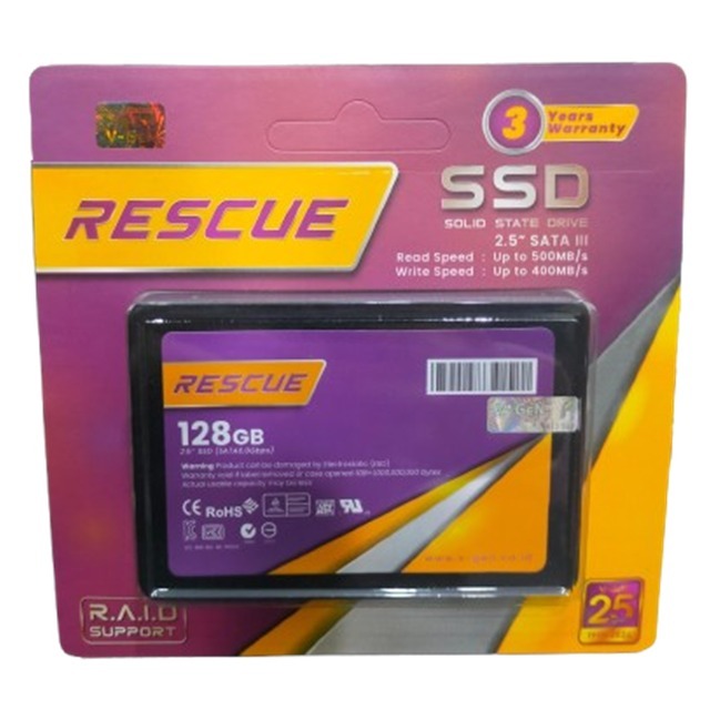 Jual SSD VGeN RESCUE 128GB 256GB 480GB 1TB SATA 2,5" V-GeN + HDD CADDY ...