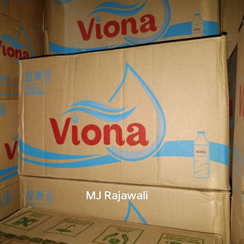 Jual Air Mineral Viona Botol 600 ml - Dus | Shopee Indonesia