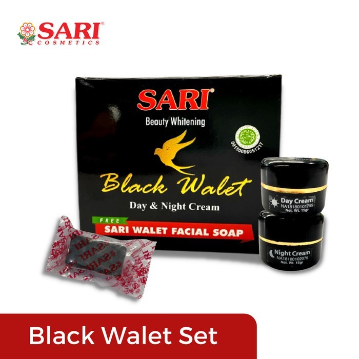 Jual Sari Cosmetics - Cream Black Walet for All Skin Type | Shopee ...