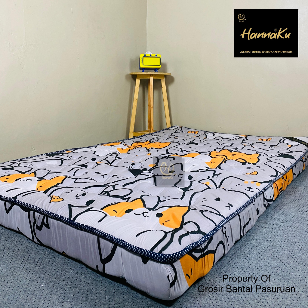 Jual HANNAKU MATRAS TOPPER / KASUR TOPPER TEBAL 10CM / KASUR TOPPER ...