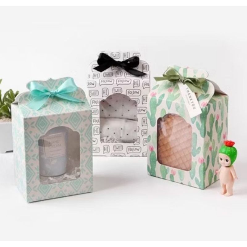 Jual Satuan- Box kado mini gift souvenir mug permen ultah Lebaran Idul ...