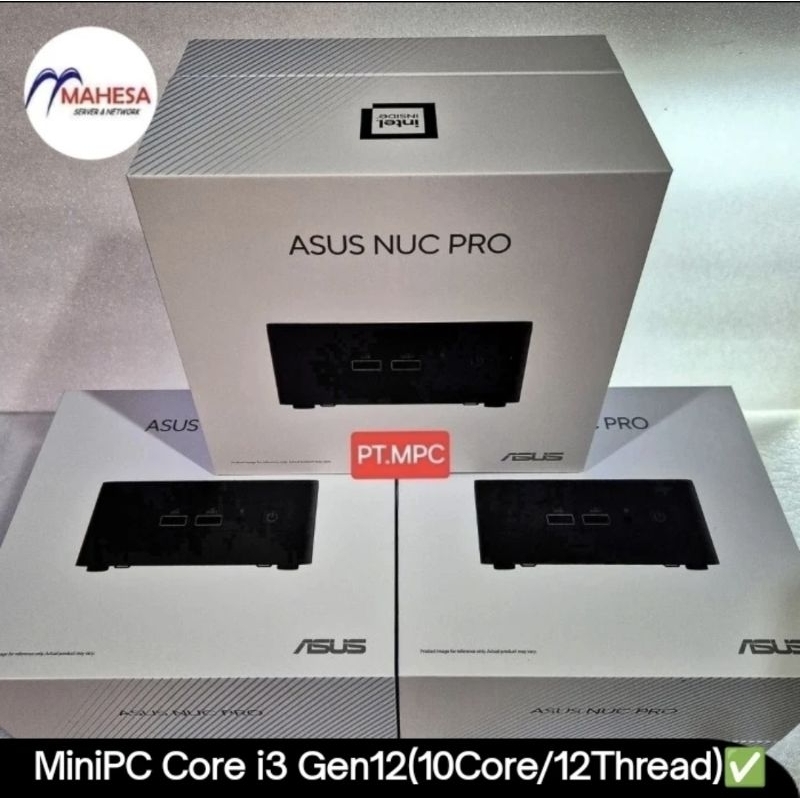 Jual INTEL ASUS MINIPC NUC12WSHi3 | Core i3-1220p | 10 Core i3 Gen 12 ...