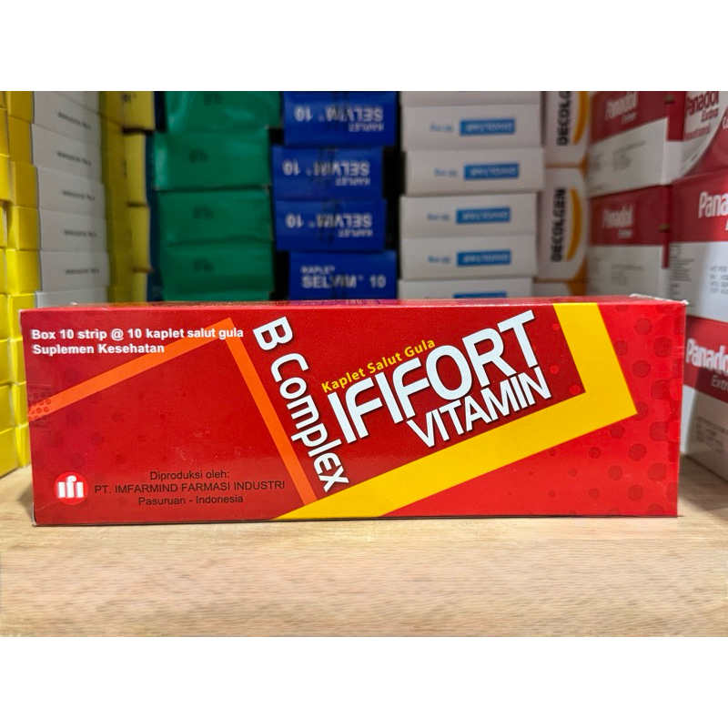 Jual IFIFORT Vitamin B Complex | Shopee Indonesia