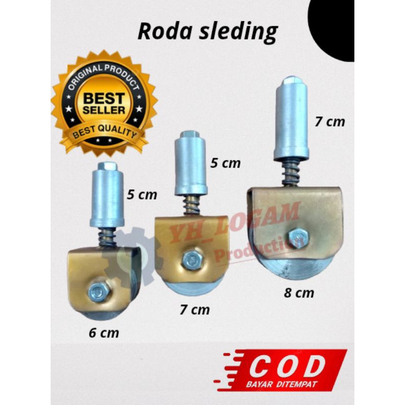 Jual RODA SLEDING BESI AS SUPER, RODA PAGAR SLEDING BESI AS | Shopee ...