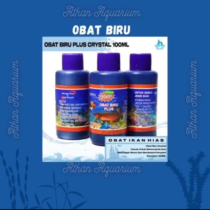 Jual Obat Biru Untuk semua jenis ikan ukuran 100ml PRODUK ORIGINAL ...