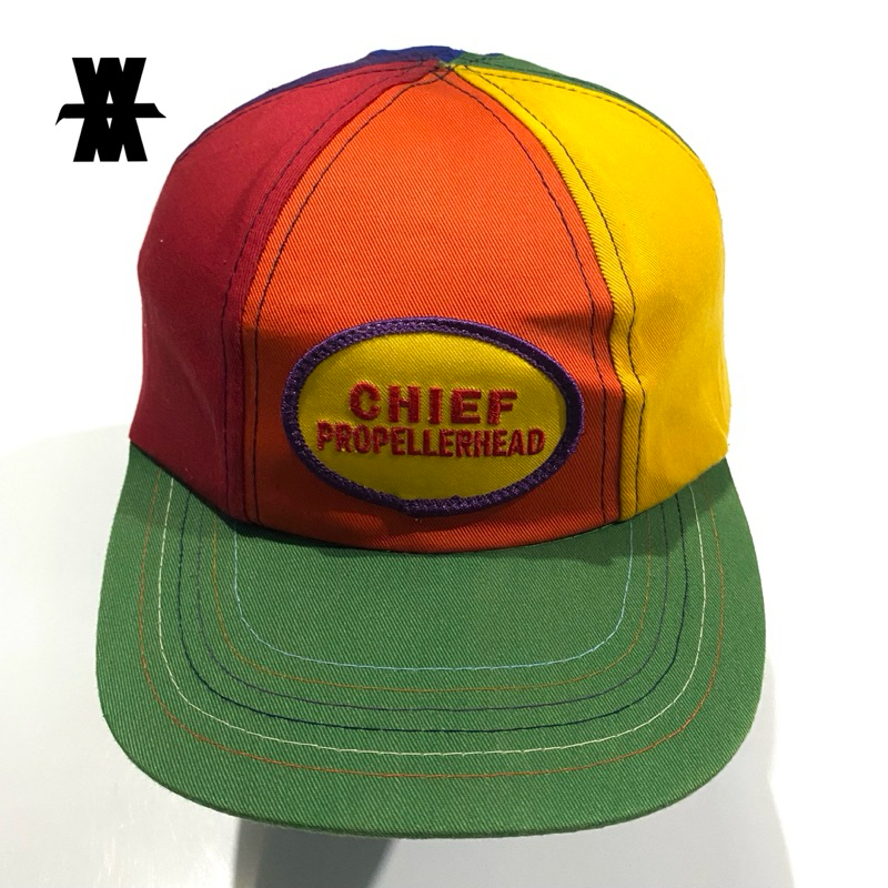 Jual Vintage Interstellar Propeller Multicolor Hat Warna wirnoy OSFA ...