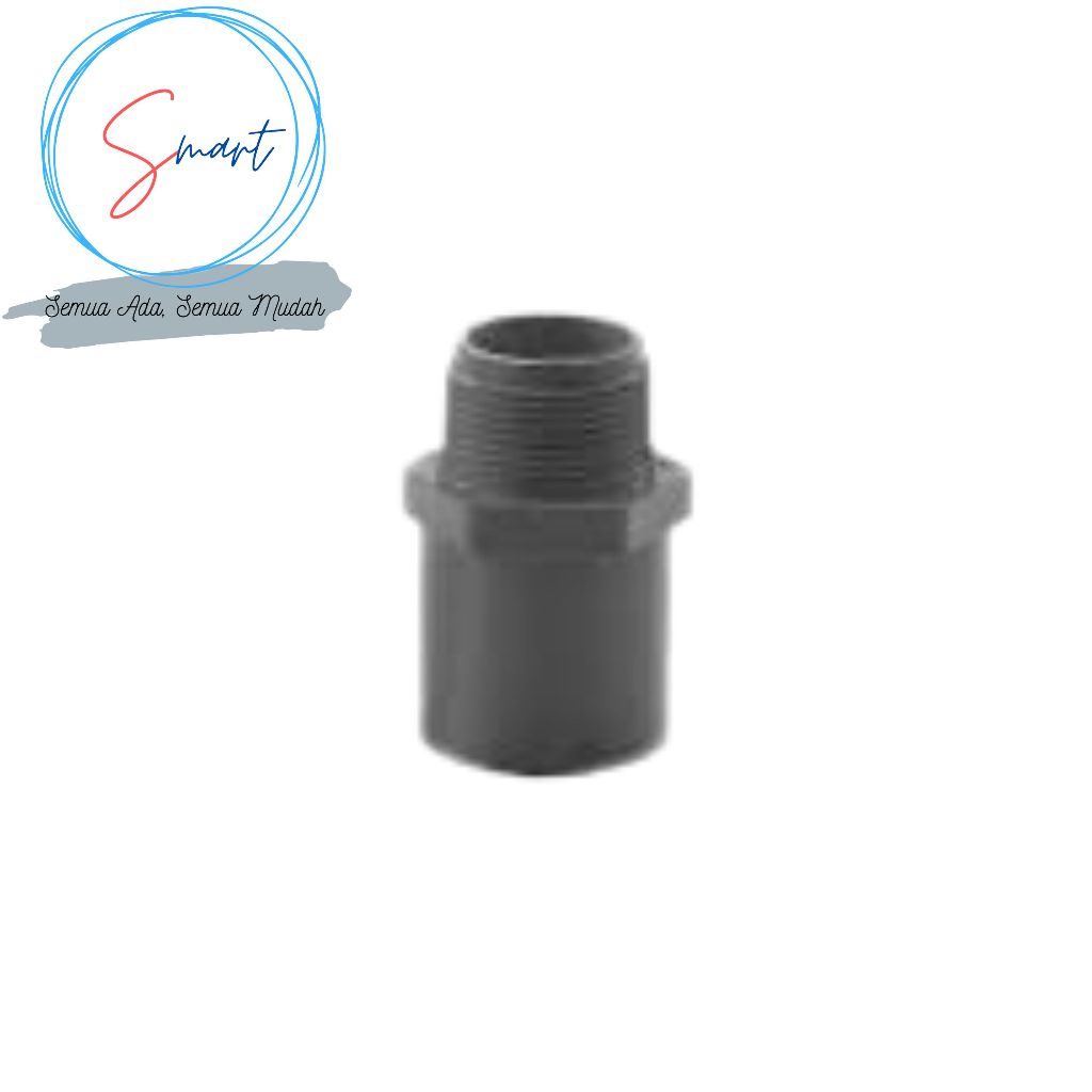 Jual SCG Valve Socket AW 1/2 inch Sock Drat Luar Sambungan Fitting Pipa ...