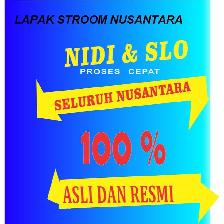 Jual PAKET SLO DAN NIDI PLN TEGANGAN RENDAH | Shopee Indonesia