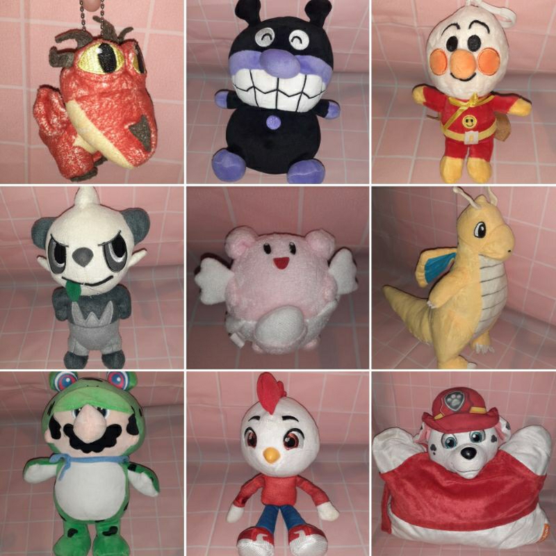Jual Murahh :) Boneka PL Pokemon blissey pancham dragons paw patrol ...