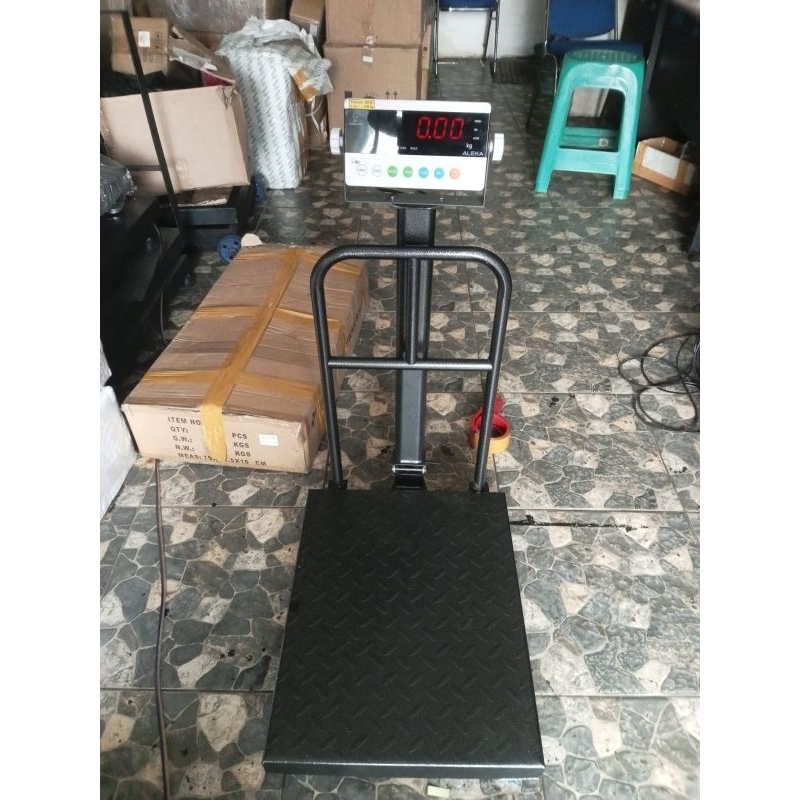 Jual timbangan duduk digital alexa kapasitas 300kg size 40x50cm ...