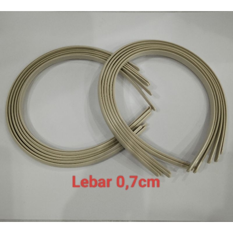 Jual Bahan Bando polos (Lebar 0,7 cm) | Shopee Indonesia
