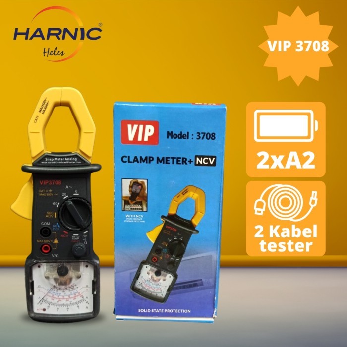 Jual Tang Ampere HELES ANALOG VIP 3708 | Shopee Indonesia