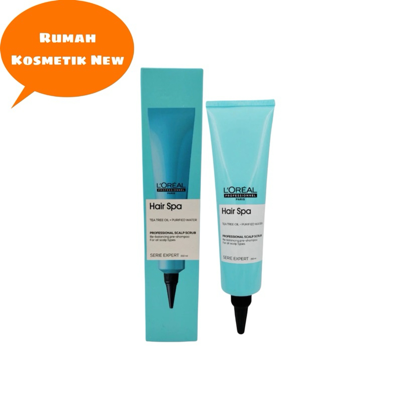 Jual Loreal Professional Hair Spa Scalp Re Balancing ice Scrub 150 ML ...