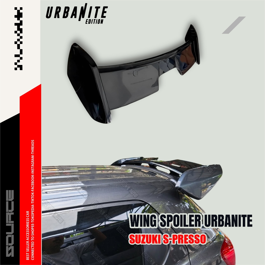 Jual REAR WING SPOILER URBANITE FOR SUZUKI SPRESSO S-PRESSO | Shopee ...