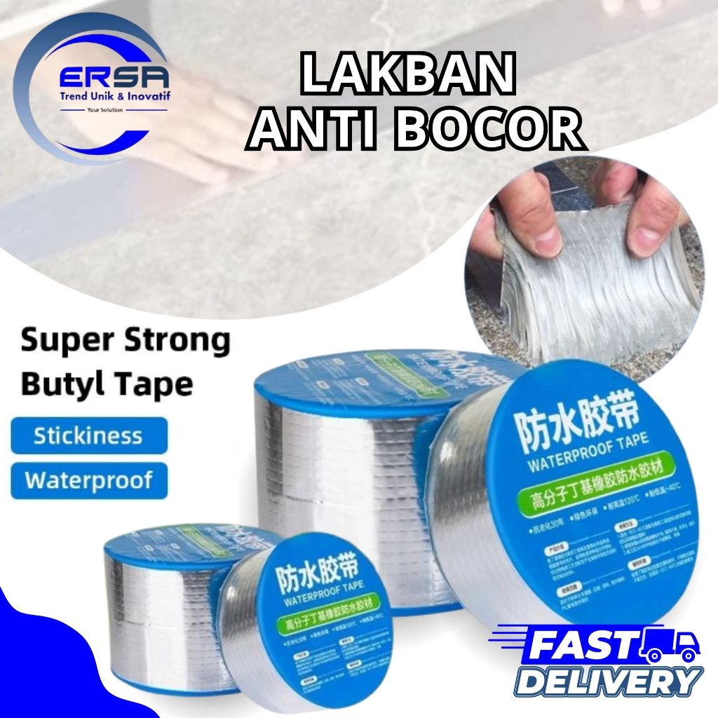 Jual LAKBAN SUPER KUAT / LAKBAN ANTI BOCOR / LAKBAN ALUMUNIUM / LAKBAN ...