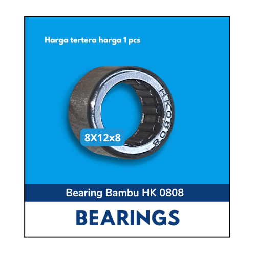 Jual Bearing Bambu HK 0808 N*N Klaher HK0808 N*N Needle Bearing ...