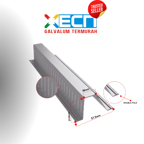 Jual RENG GALVALUM BESAR R32 DIAMOND | Shopee Indonesia