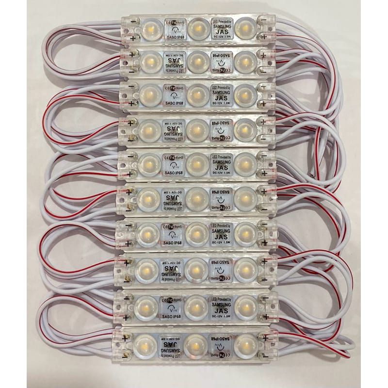 Jual led module saso jas 2835 (warm white) DC 12V 1,5W | Shopee Indonesia