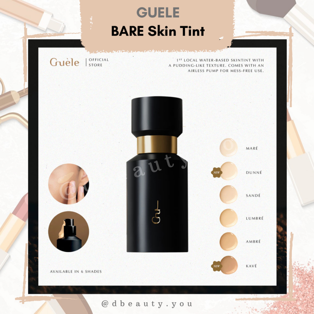 Jual Guele BARE Skin Tint (Tinted Moisturizer) | Shopee Indonesia