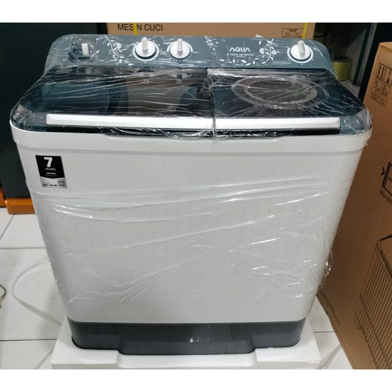 Jual Mesin Cuci 2 Tabung Aqua QW-9030HT/QW-8030HT/QW-7030HT/QW-9031HT ...