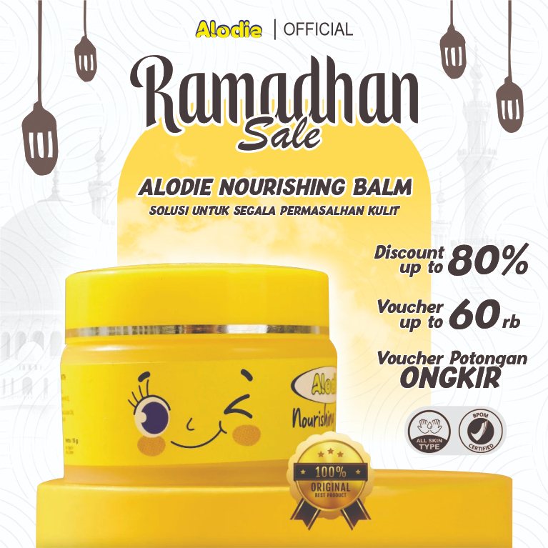 Jual 1 Pot Alodie Nourishing Balm Kuning 15g - Krim Untuk Dermatitis ...