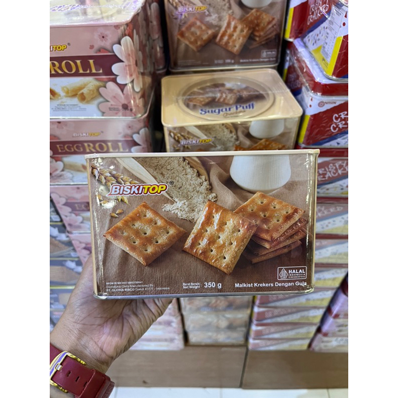 Jual Biskitop Sugar Puff 350gr | Jajan Lebaran | Jajan Murah | Shopee ...