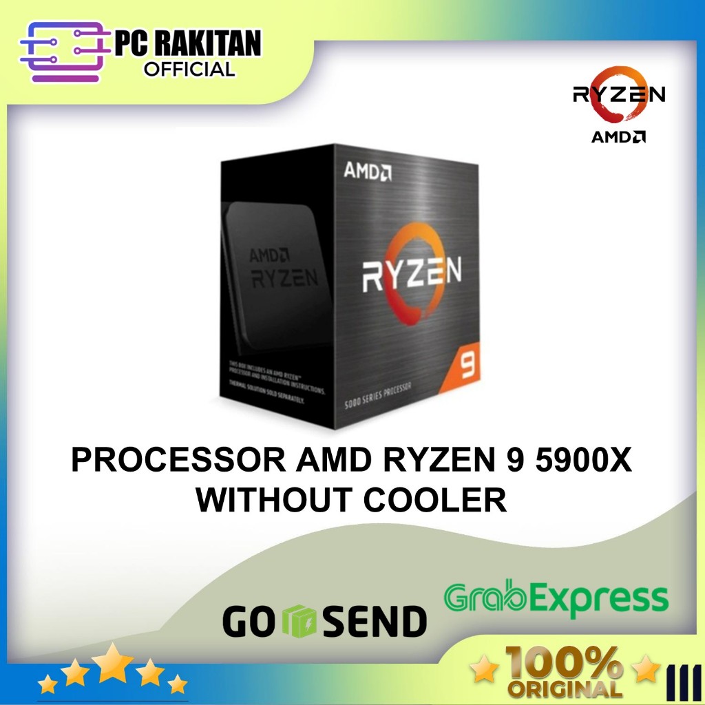 Jual Processor Amd Ryzen 9 5900X Without Cooler | Shopee Indonesia