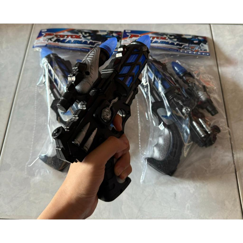 Jual HLM - Mainan Anak Pistol Baterai / Mainan Anak Tembakan Bunyi ...