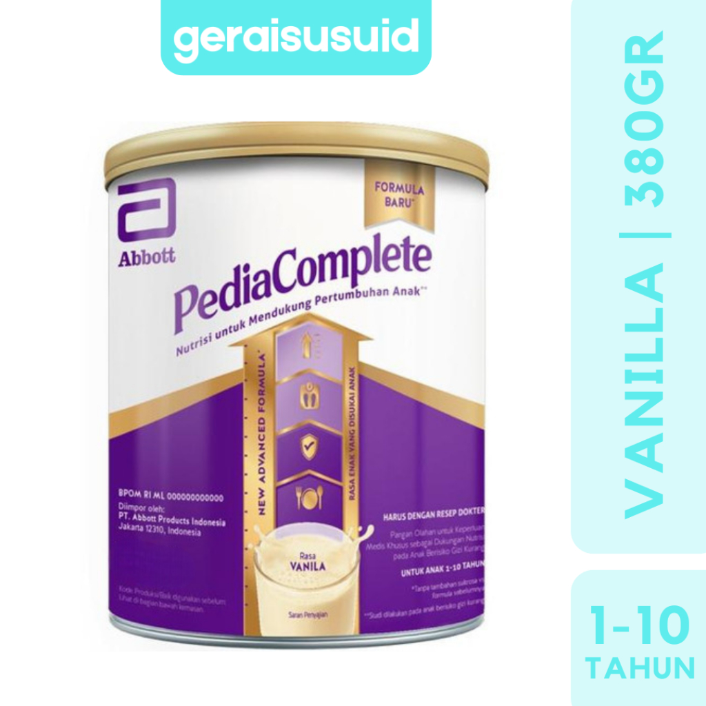 Jual PediaComplete Pediasure Complete Vanilla 380gr | Shopee Indonesia