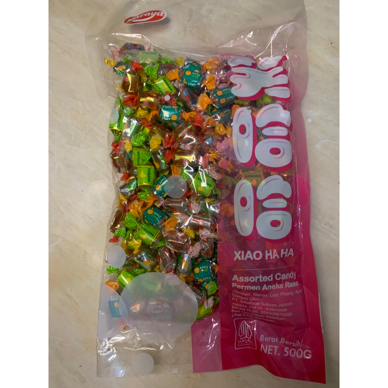 Jual XIAO HA HA permen aneka rasa 500g | Shopee Indonesia