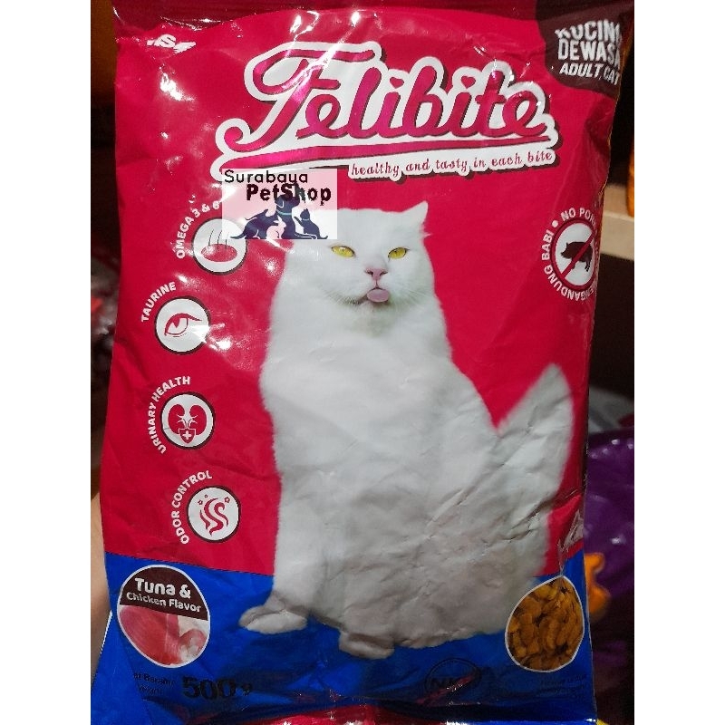 Jual Felibite adult 500 gram Tuna Chicken | Shopee Indonesia
