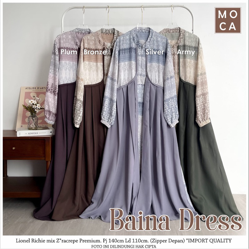 Jual Baina Safumi Daila Danisa Dress | Shopee Indonesia
