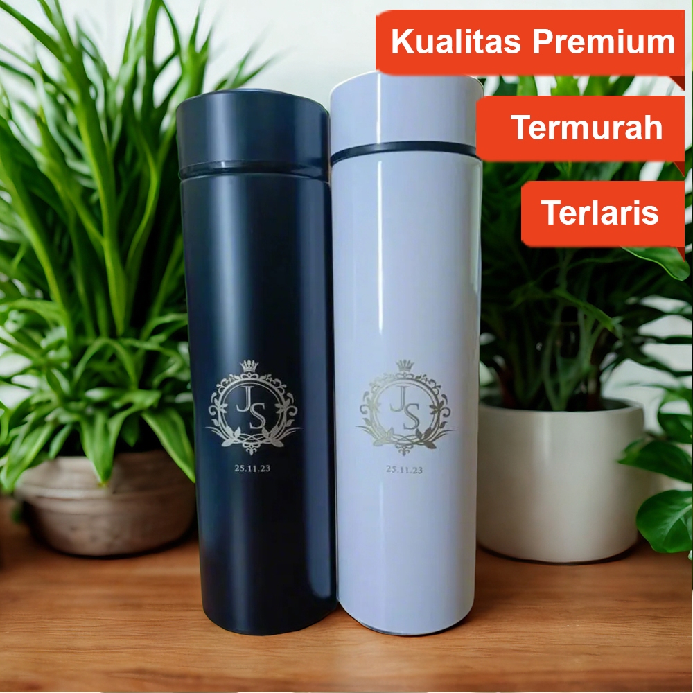 Jual Tumbler Custom Sakura Grafir Silver, Souvenir Tumbler Custom untuk ...