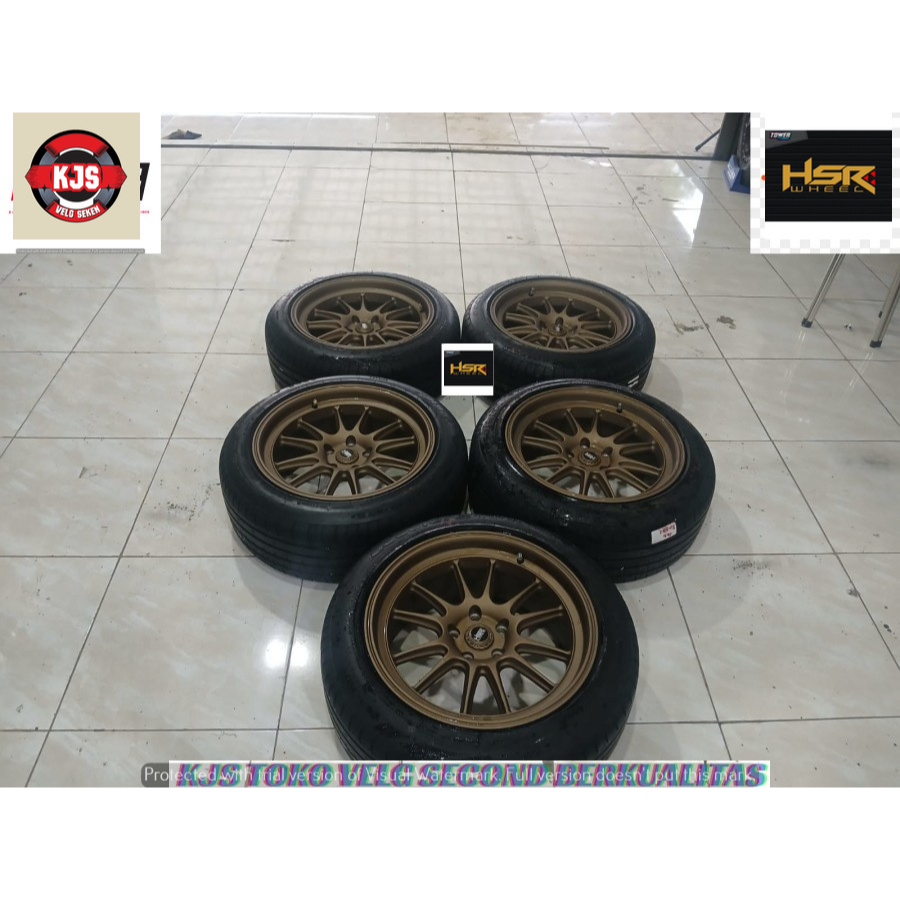 Jual VELG RACING SECOND MODELHSR AMETH RING 18 LEBAR 9 RATA ALOBANG ...