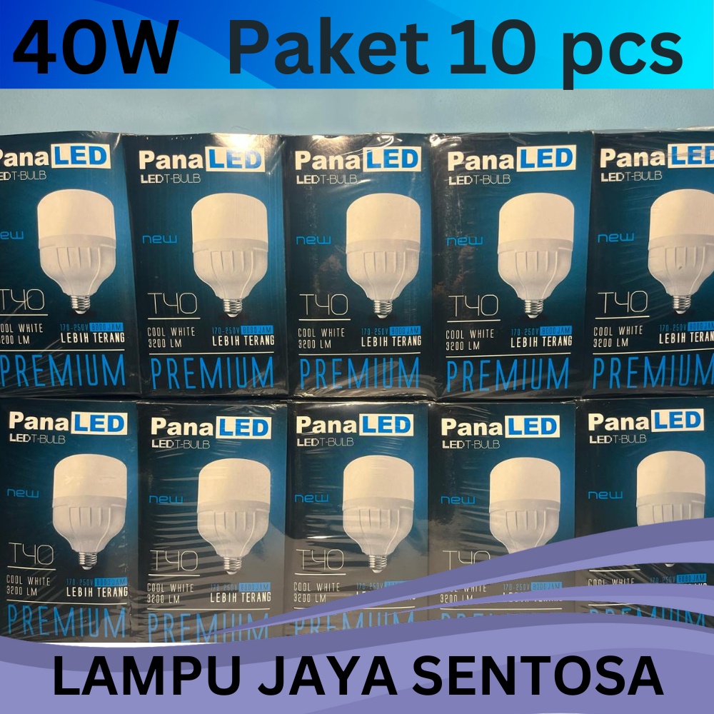 Jual PANALED PREMIUM [PAKET GROSIR 10 pcs] Lampu/Bohlam Led Capsule 5 / 10 / 15 / 20 / 30 / 40 ...