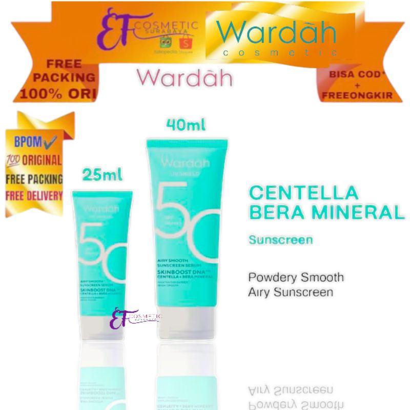 Jual WARDAH UV Shield Airy Smooth Spf 50 PA++++ Sunscreen Serum ...