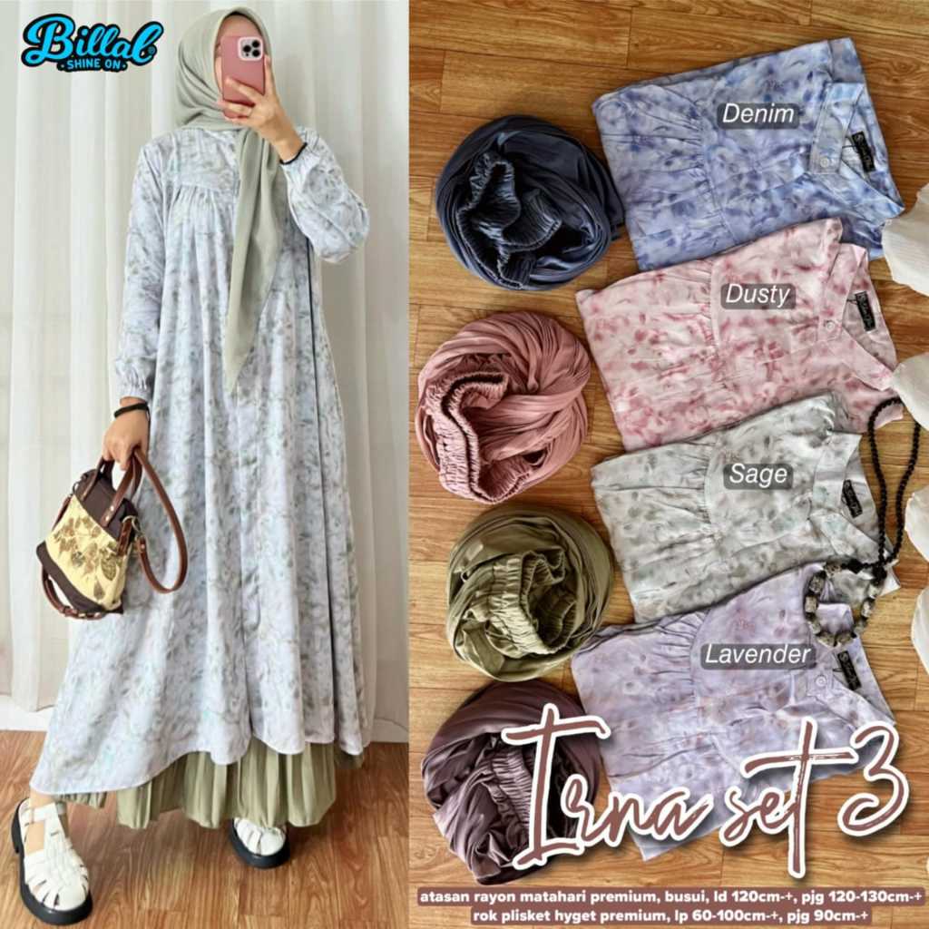 Jual Irna set 2 dan irna set 3 by billal | Shopee Indonesia