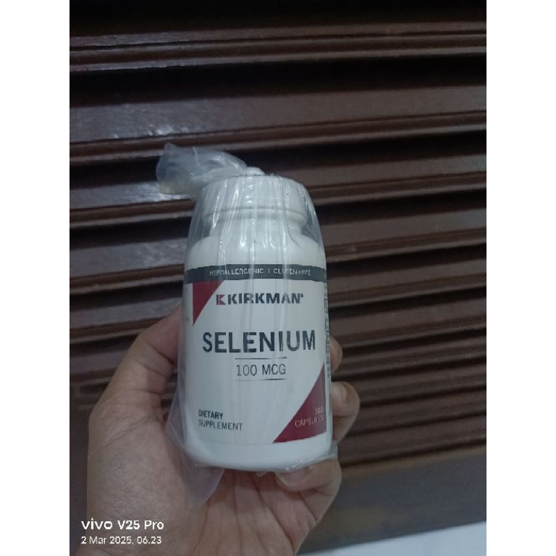 Jual SELENIUM KIRKMAN ORIGINAL 100 KAPSUL tersedia ecer | Shopee Indonesia
