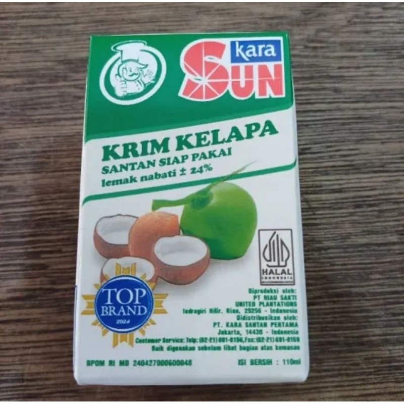 Jual Sun Kara Santan Kelapa Siap Pakai 110 ml | Shopee Indonesia