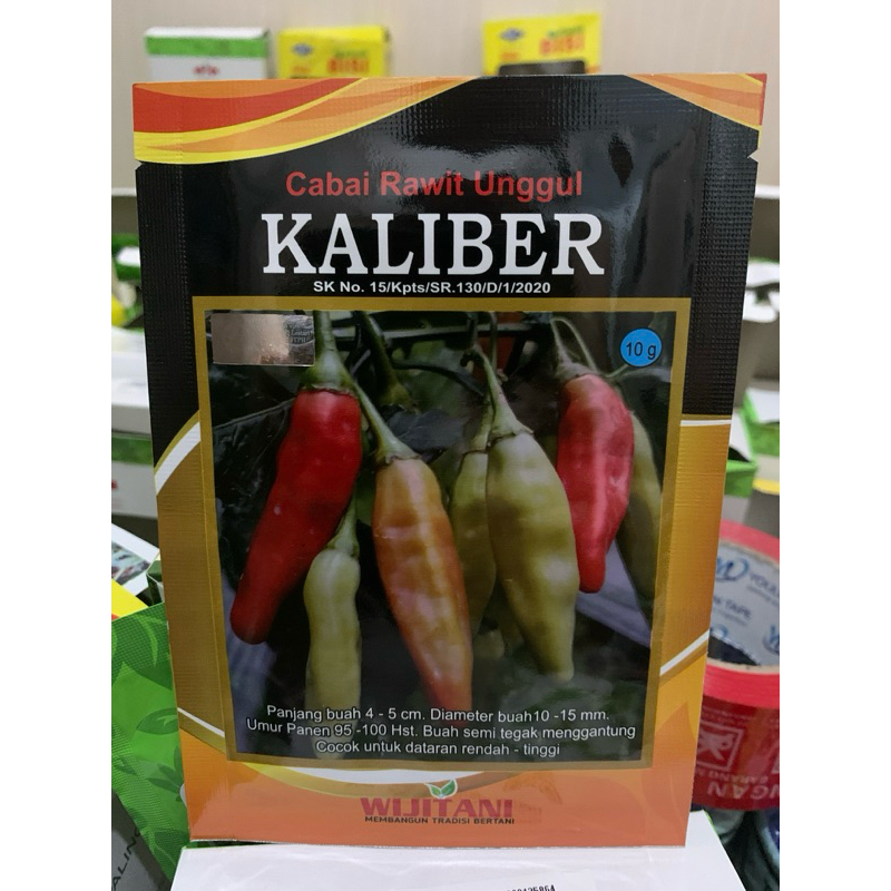 Jual Benih cabe KALIBER 10 gram benih cabai unggul kaliber dari wiji ...