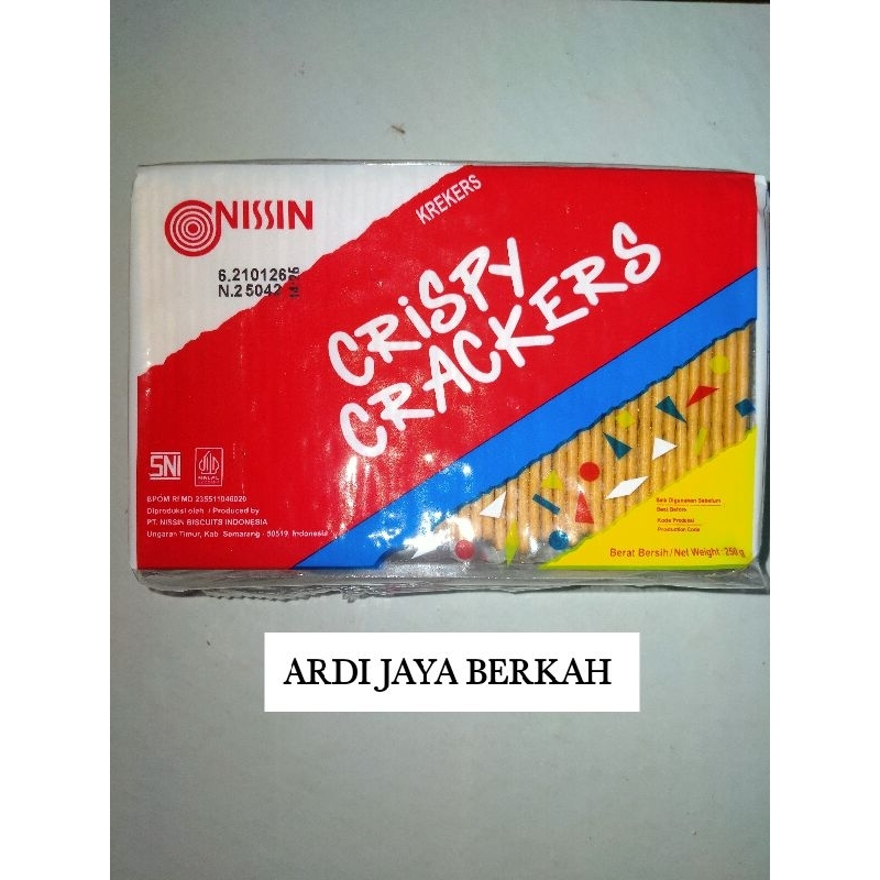 Jual Nissin Crispy Crackers 250g | Shopee Indonesia