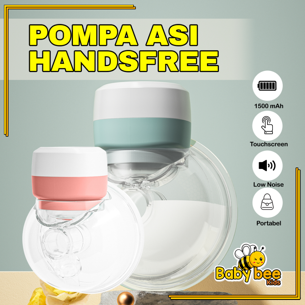 Jual POMPA ASI HANDSFREE ELEKTRIK Tanpa Kabel Otomatis Portable Botol ...