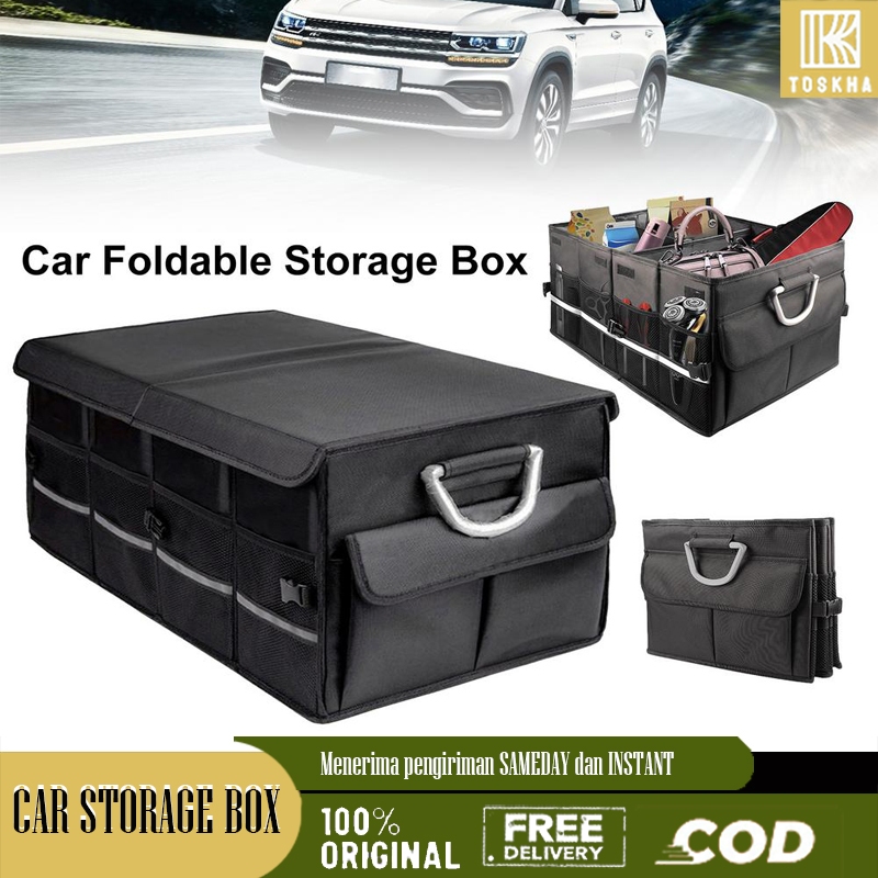 Jual Box storage lipat car organizer bagasi mobil kotak penyimpanan ...