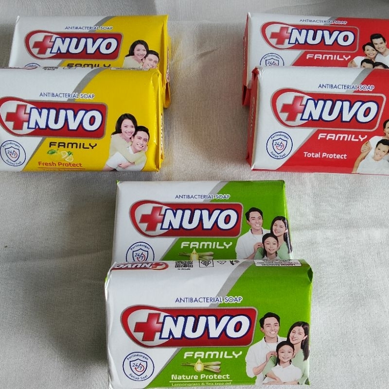 Jual Nuvo Family Sabun Mandi Batang 100gr - Nuvo Family Nature Protect - Nuvo Family Total ...