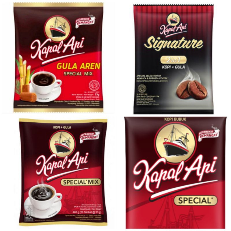 Jual KOPI RENTENGAN kopi kapal api special mix kopi susu kopi gula aren ...